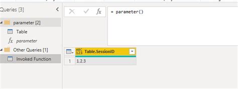 Solved Query To Parameter Microsoft Fabric Community
