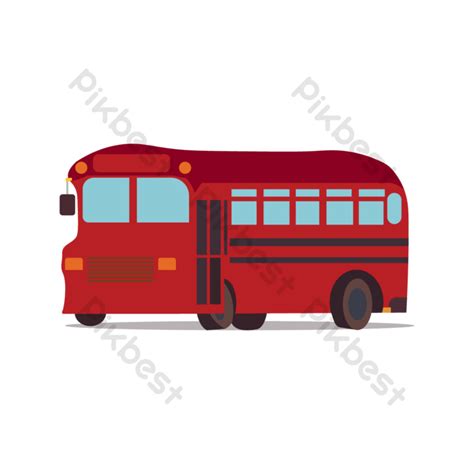 Colorful Hand Drawn Bus Illustrations PNG Images AI Free Download Pikbest