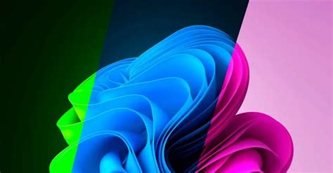 모든 색상의 원래 Windows 11 배경 변형 Itigic