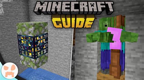 Easy Zombie Spawner Xp Farm The Minecraft Guide Tutorial Lets Play Ep 12 Youtube