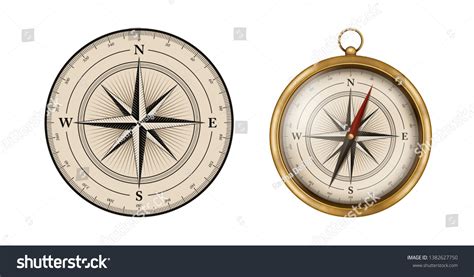 3506 Military Compass Stock Vectors And Vector Art Shutterstock