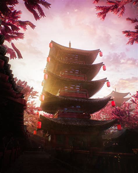 ArtStation - Japanese Nature
