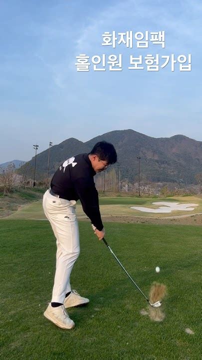 화재임팩 홀인원 보험가입 조준 Golf 골프 골프스윙 필드레슨 골프레슨 골린이 Golfswing 화재임팩 아이언스윙 아이언 Youtube
