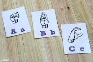 Free Printable Flashcards Sign Language Alphabet Flashcards