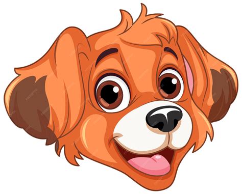 Dog Face Cartoon Picture