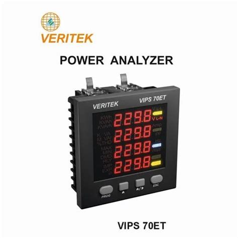 Three Phase Vips 70et Power Analyzer Multifunction Meter At ₹ 499 In