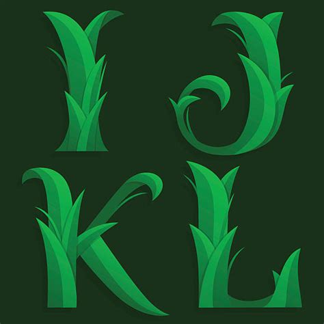 8900 Grass Font Stock Illustrations Royalty Free Vector Graphics