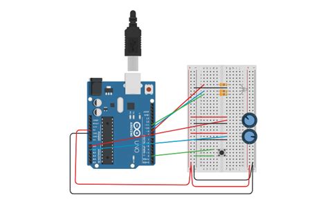 Circuit Design Rgb Joystick Tinkercad