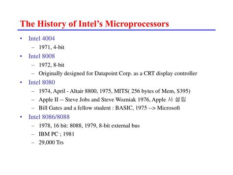 Ppt Introduction To Microprocessors And Microcomputers Powerpoint