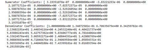 如何使用 scipy python 实现 iir 带通巴特沃斯滤波器？ 码农参考