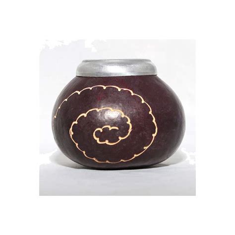 Calebasse Simple Décor Spirale