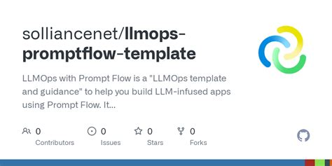 Github Solliancenetllmops Promptflow Template Llmops With Prompt