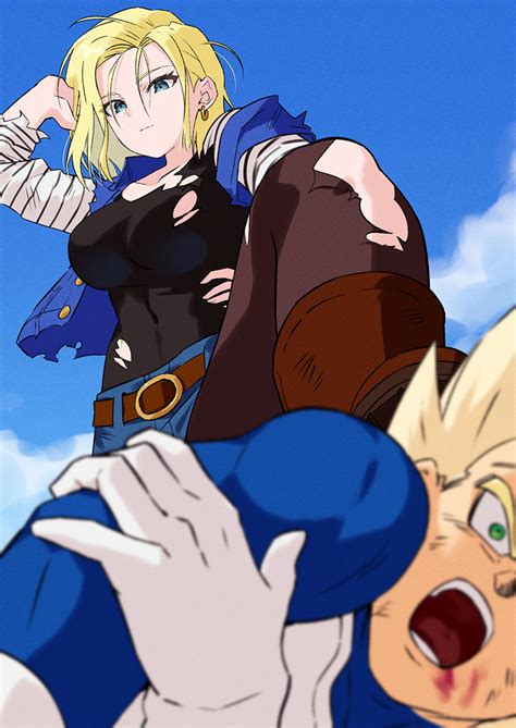 Yagi2013 Android 18 Vegeta Dragon Ball Dragonball Z Brown Footwear