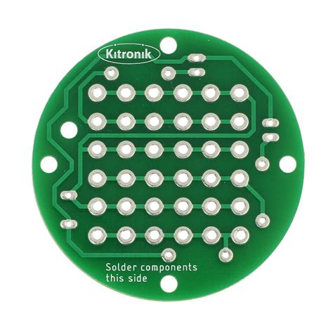 Kitronik Round 5v Led Matrix Lamp Kit Kitronik Ltd