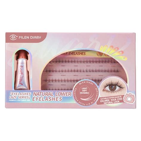 Lông Mi Dưới Mlen Diary Dạng Cụm Tự Nhiên ThẾ GiỚi Skinfood