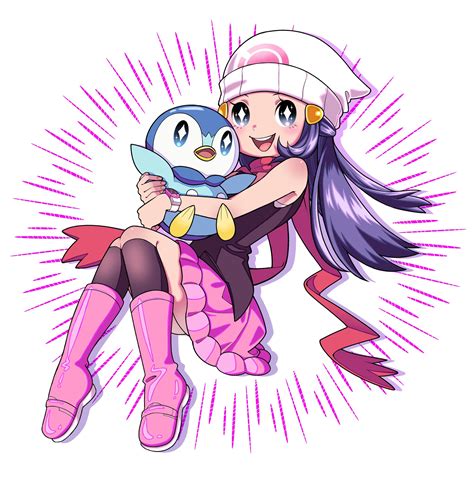 Dawn And Piplup Pokemon And More Drawn By Ayan Ip Danbooru