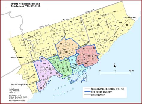 Ontario Regions Map Map Of Canada City Geography