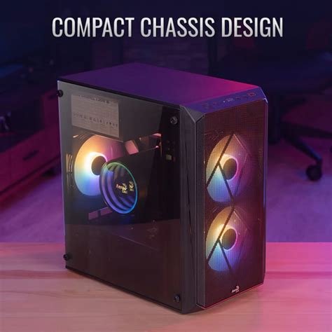 AEROCOOL CS-107-A-BK-V2 fekete - iPon.hu