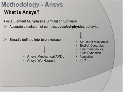 Ppt Initial Work On Acoustic Simulation Using Ansys Apdl Powerpoint Presentation Id 940946