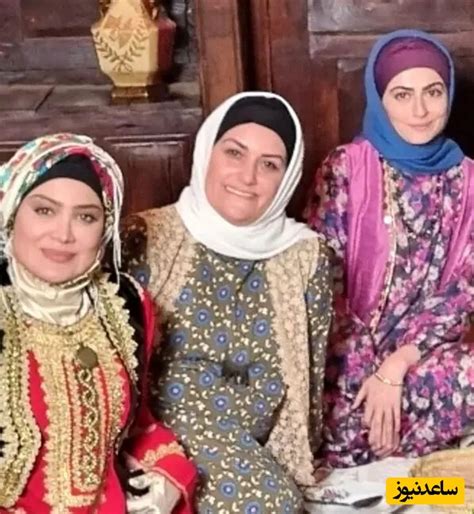 دورهمی کاملا زنانه بازیگران سریال سوجان در پشت صحنه زهرا جهرمی، پریسا