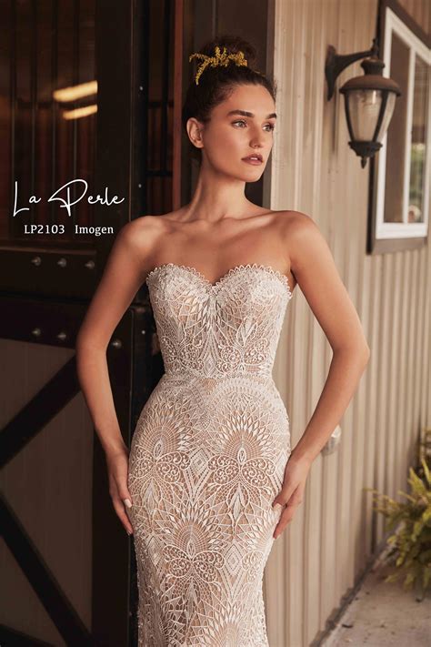 La Perle Lp2103 White Lace And Promises
