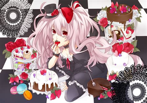 Anime Cake Girl Wallpapers Wallpaper Cave