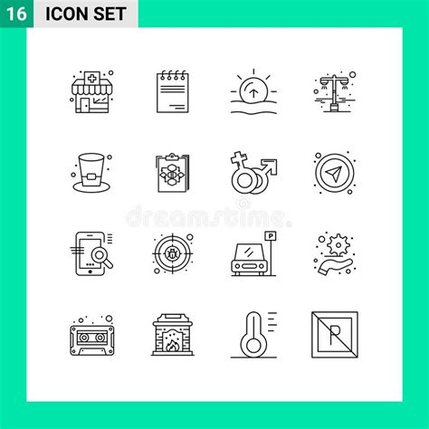 16 Thematic Vector Outlines And Editable Symbols Of Wine Glass Sun