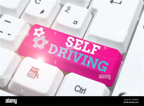 Text Caption Presenting Self Driving Business Idea Autonomous Vehicle Ability To Navigate