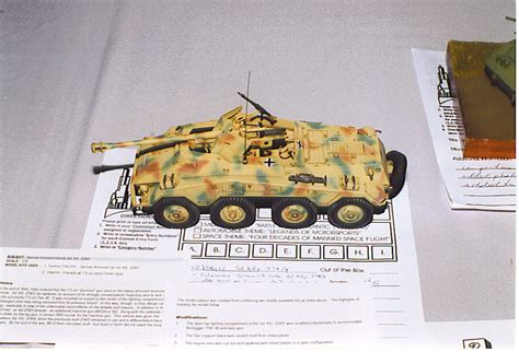 WarWheels Net SDKFZ 234 4 Armored Car Model Photos