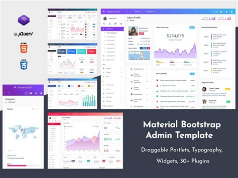 Material Bootstrap Admin Template Bootstrap Admin Template