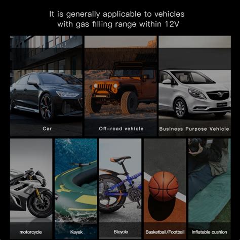 Ai8 휴대용 다기능 Lcd 화면 비상 전원 공급 장치 12v 자동차 시작 공기 펌프검은색