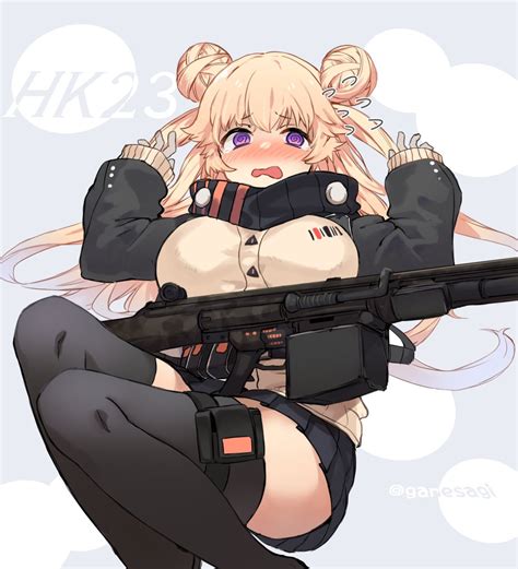 Hk23 Girls Frontline Drawn By Ganesagi Danbooru