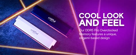 Crucial Pro 32gb Ddr5 Ram Kit 2x16gb Cl36 6000mhz Overclocking Desktop Gaming Memory Intel