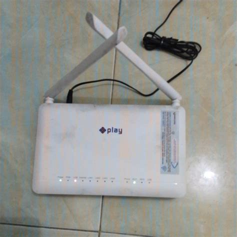 Jual Modem Zte Play Model Zxhn F L Unit Adaktor Warna Hijo Shopee Indonesia