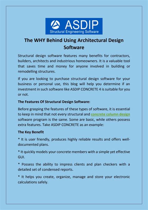 The Why Behind Using Architectural Design Software By Ashbresnan Issuu