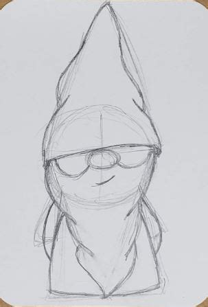 How To Draw A Gnome Step By Step Art By Ro