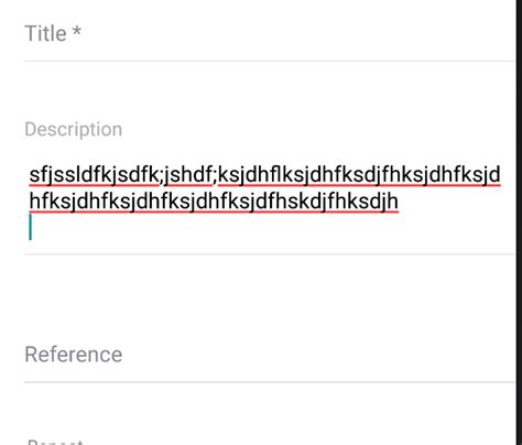Using Multiline Input Inside Floating Label Item Is Broken In Ios · Issue 1551 · Geekyants