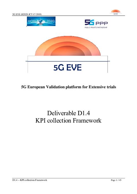 Pdf D1 4 Kpi Collection Framework