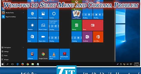 Fix Windows 10 Start Menu And Cortana Problem In 5 Ways