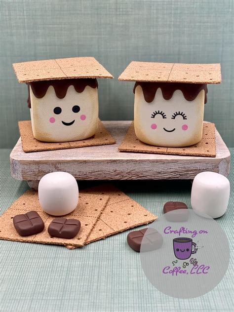 Cute Marshmallow Faces Craft