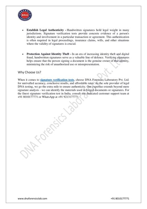 PPT Signature Verification Tests Verify Protect Your Documents PowerPoint Presentation