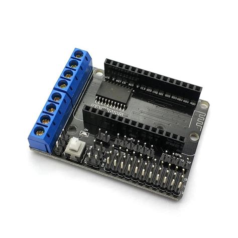 Nodemcu Motor Shield Board L293d For Esp 12e From Esp8266 Esp 12e Kit