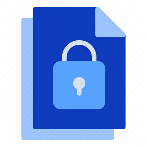 1 Lock File Document Security Protection Icon Download On Iconfinder