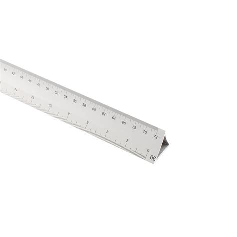 Alvin Drafting 12 Engineer Hollow Aluminum Triangular Scale Hc12e