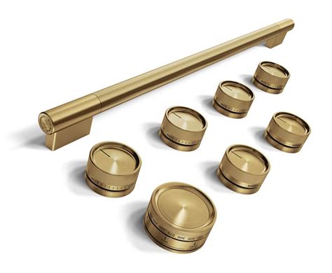 Brass Handle And Knob Hardware Accessory Kit For Kitchenaid® 36