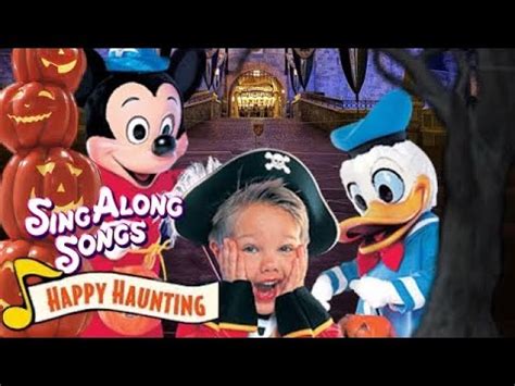 Disney Sing Along Songs Happy Haunting Party At Disneyland 2006