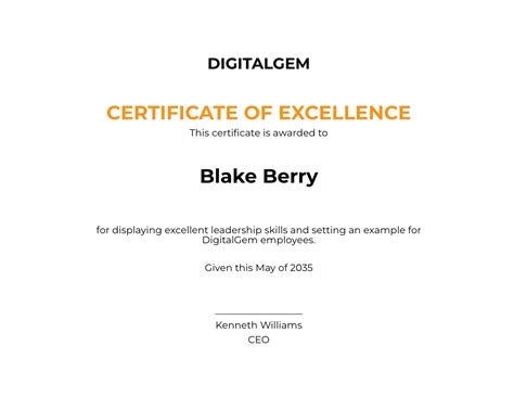 Free Certificate Border Template To Edit Online