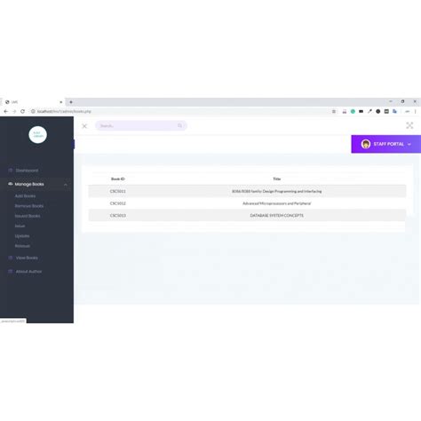 New Simple Library Management System Complete Shopee Malaysia
