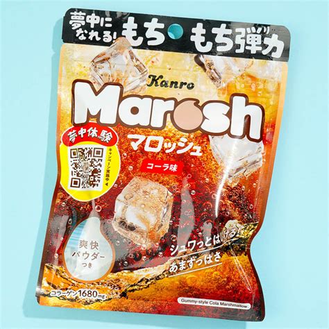 Kanro Marosh Marshmallows Cola Japan Candy Store