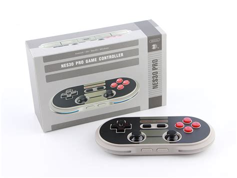 8bitdo 30th Nes30 Pro Bluetooth Wireless Gamepad Controller For Android Ios Mac Pc Steam And